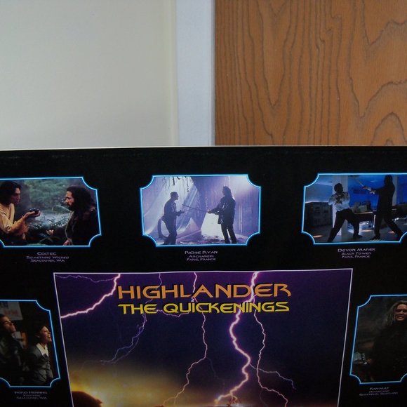 Davis/Panzer | Wall Decor | Highlander The Series Quickening Poster 24 ...
